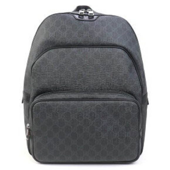 Gucci | Bags | Gucci Gg Supreme Canvas Backpack Black Backpack | Poshmark
